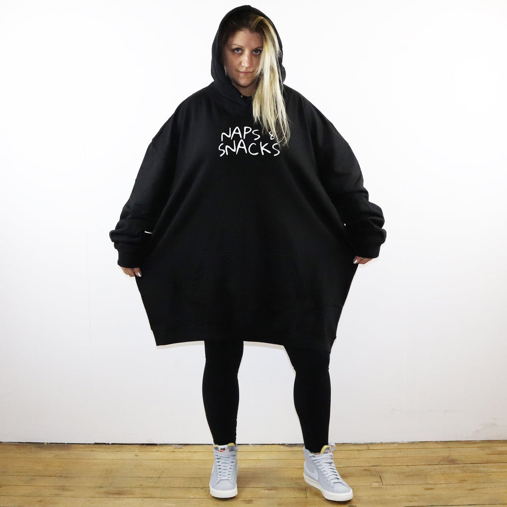 Naps & Snacks - Huge Oversized Comfy Original Hoody from Huge Hoods ...