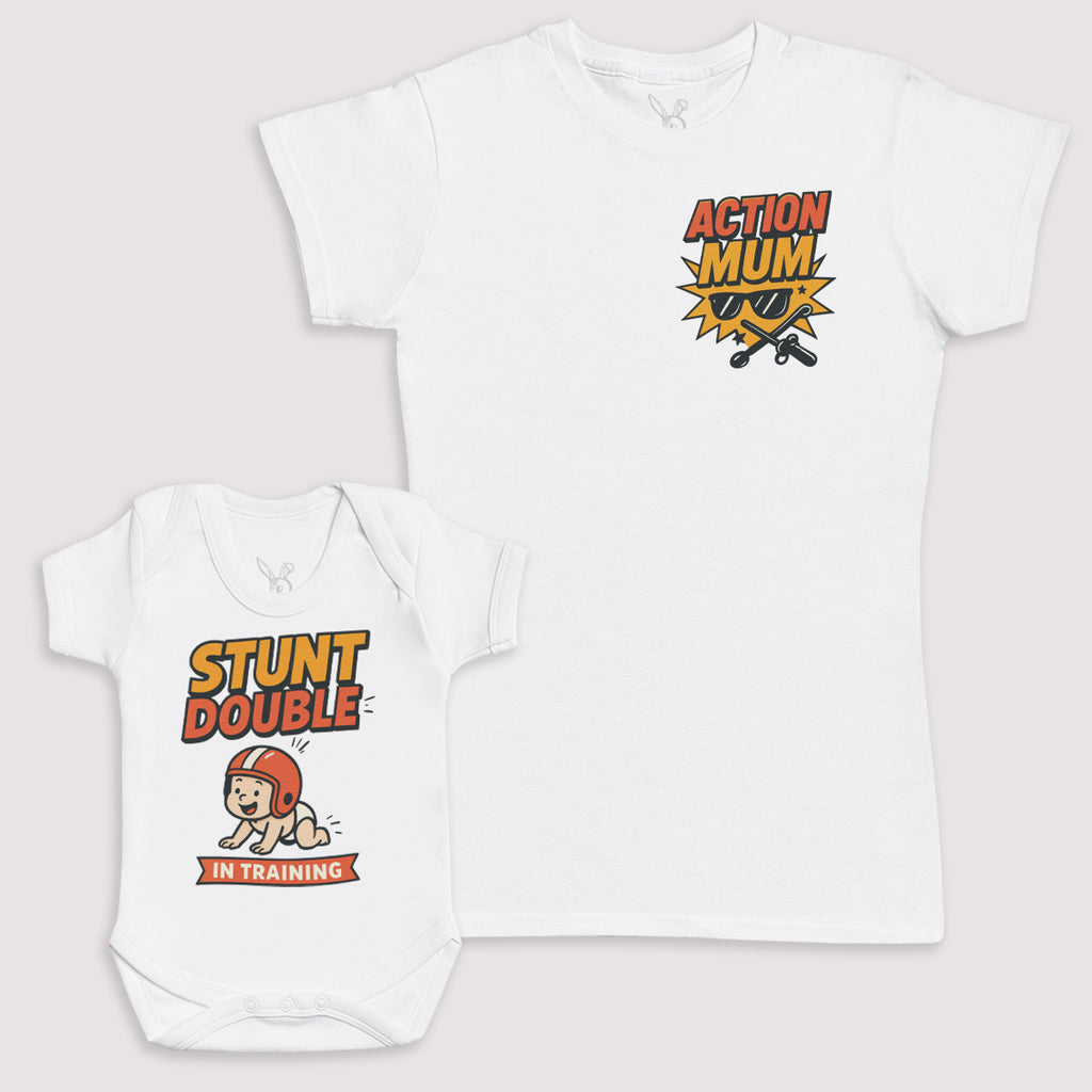 Stunt Double - Baby Gift Set - Baby Bodysuit Gift Set – The Gift Project