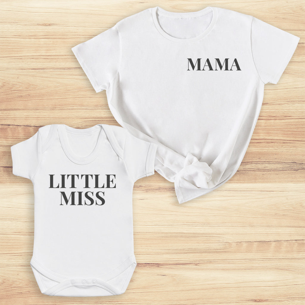 Little Miss - Matching Gift Set - Baby Bodysuit – The Gift Project