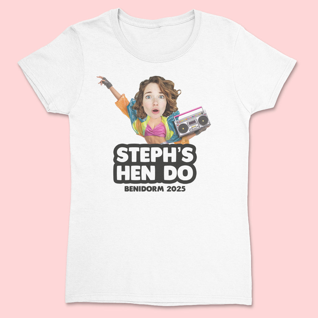 Personalised Photo Face & 80s Disco II Body | The Gift Project
