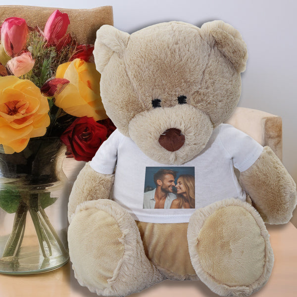 PERSONALISED Photo - Teddy & Teddy T-Shirt Photo – The Gift Project