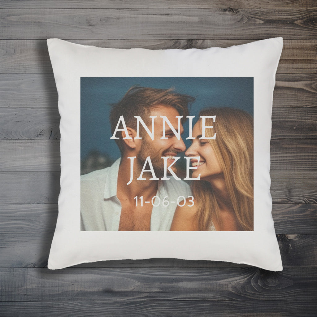 Personalised Photo, Couple Names and Date | The Gift Project