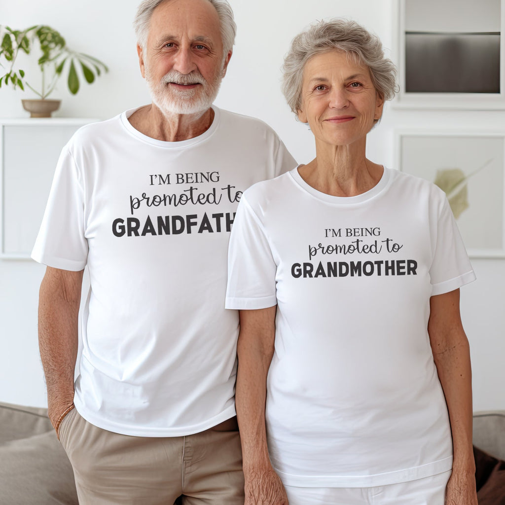 I'm Being Promoted - Grandma & Grandad Clothing - (Sold Separately ...